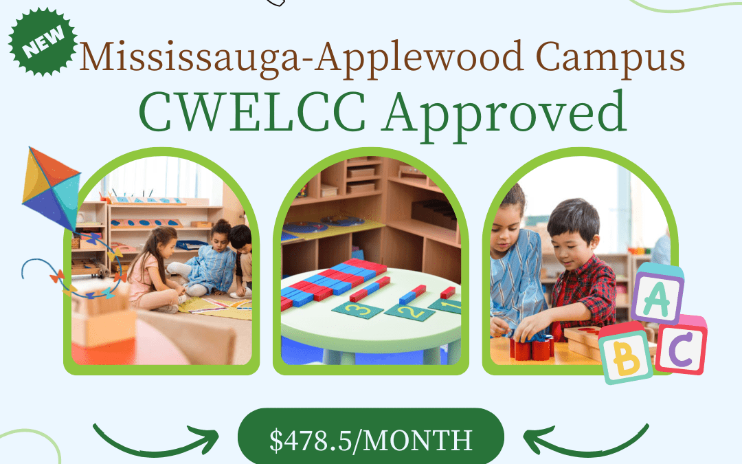 Inspire Montessori Mississauga | New Applewood Campus Opening Fall 2025 ...